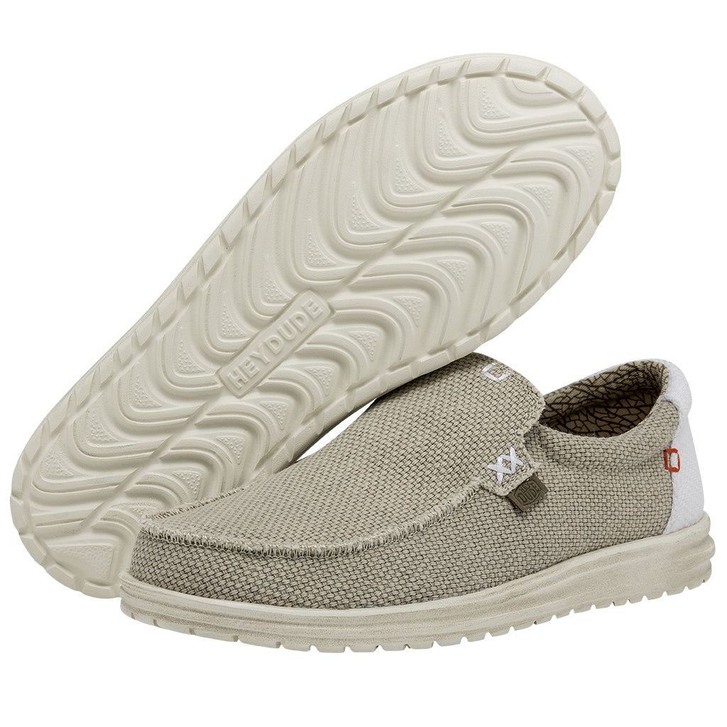 Mikka Braided Herren - Off White - HEYDUDE Schweiz